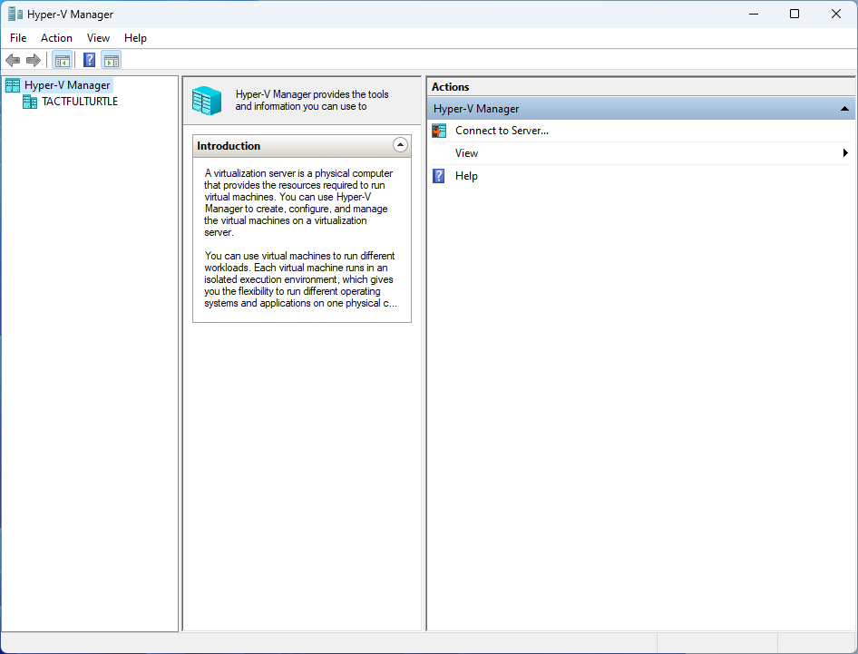 Home Lab 2: Hyper-V – Wireless Hobo